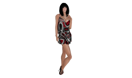 Second Life Marketplace - Crazy Mad Dalliance Dress - Roulette