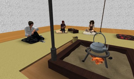Second Life Marketplace - Japanese Lounge Set