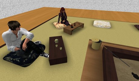 Second Life Marketplace - Japanese Lounge Set