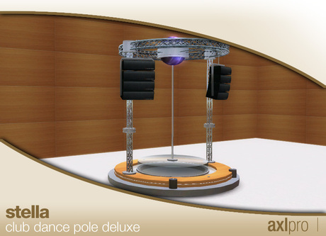Second Life Marketplace - AXL pro box - Stella Club Dance Pole Deluxe