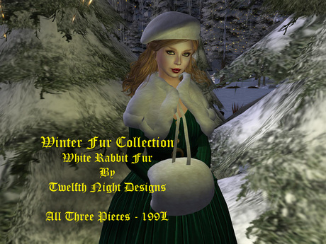 Second Life Marketplace - White Rabbit Fur Collection