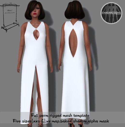 Second Life Marketplace - Anni's -Full perm mesh cover up robe