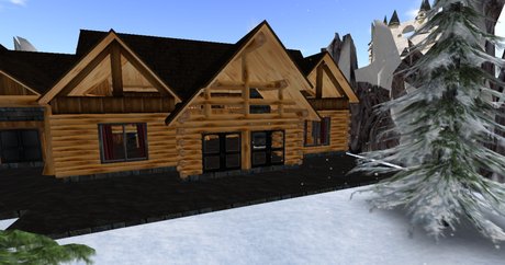 Second Life Marketplace - LS Big Timber Log Cabin