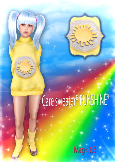 Second Life Marketplace - Care sweaters *Funshine* by Mag