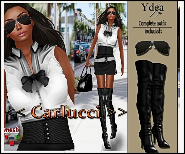 Second Life Marketplace Ydea Carlucci Outfit 3