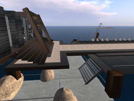 Second Life Marketplace - Fashion Show Sea Stage Victoria REZ SYSTEM