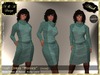 Second Life Marketplace - *N & B Design* Mesh Turtle Neck Dress "Monica ...