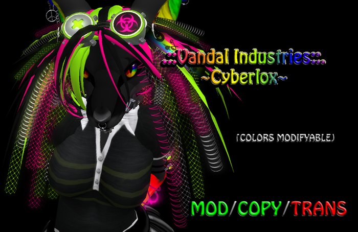 Second Life Marketplace - .::Vandal Industries::. Cyberlox