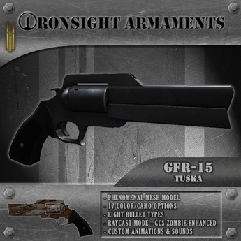 Second Life Marketplace - Ironsight Armaments - GFR-15 Tuska