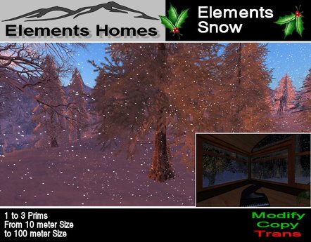 Second Life Marketplace - Elements Snow