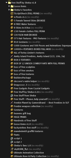 Second Life Marketplace - (almost) Free Stuff by Sheba v1.8.1