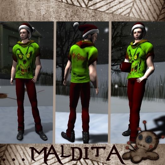 Second Life Marketplace - ::::Maldita:::: Grinch Second Life Marketplace - ::::Maldita:::: Grinch