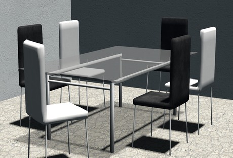 Second Life Marketplace - Dinner table set 001