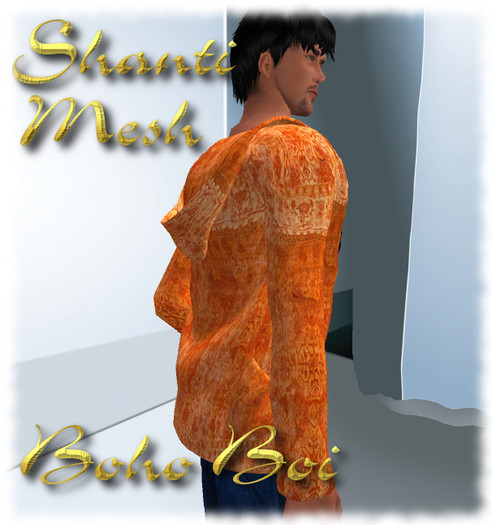 Second Life Marketplace - Shanti Boho Boi India Hoodie Jacket MESH v1.2