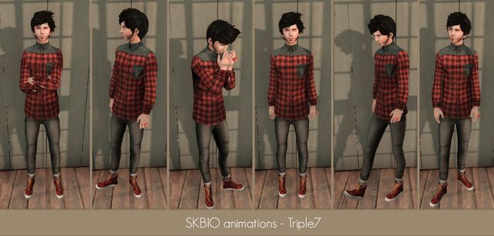 Second Life Marketplace - SKBIO animations - Triple7