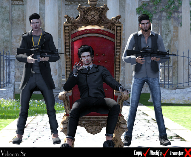 Second Life Marketplace - ++Vetrovian Sin Poses Store - Mafia Guards++