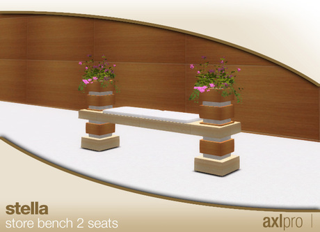 Second Life Marketplace - AXL pro box - Stella Store Benches Kit