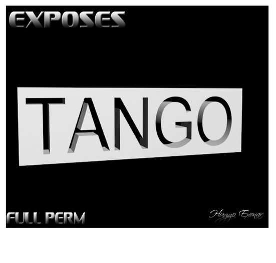 Second Life Marketplace - EXPOSES - TANGO