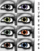 Second Life Marketplace - Full Perm 8 High Resolution Eye Templates PNG ...