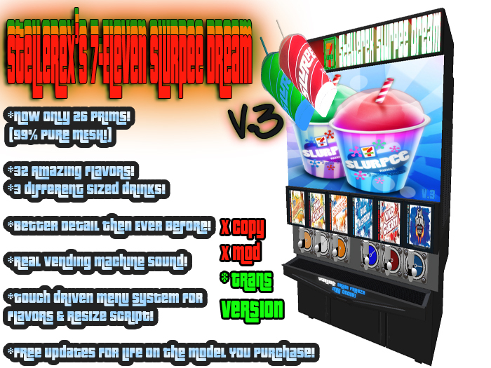 Second Life Marketplace - !!!50% OFF 2024 SALE!!! Stellerex's 7-Eleven ...