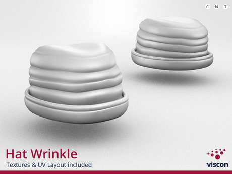 Second Life Marketplace - *viscon* Mesh Hat Wrinkle