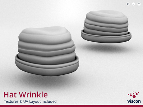 Second Life Marketplace - *viscon* Mesh Hat Wrinkle