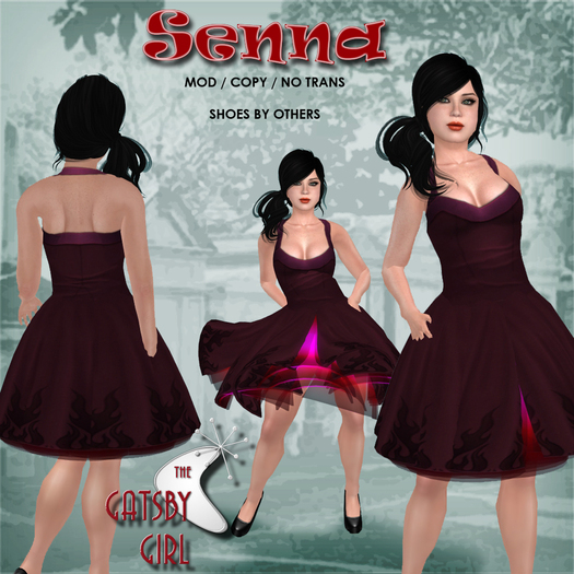 Second Life Marketplace - *The Gatsby Girl* Senna Ultra Violet