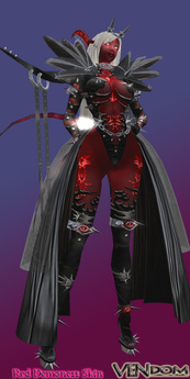Second Life Marketplace - Red Demoness Skin [VENDOM]