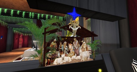 Second Life Marketplace - Manger Nativity 2D (Mesh 2 Prims = 4 L.i.)