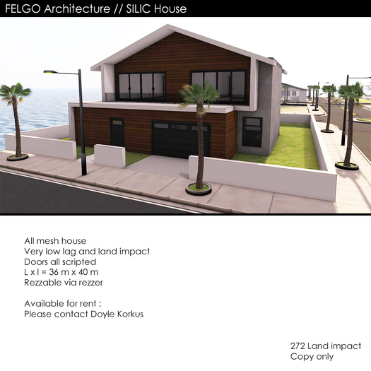 Second Life Marketplace - FELGO Architecture // SILIC house