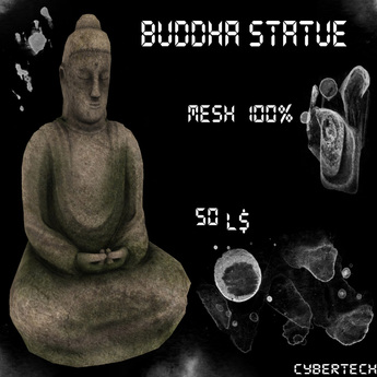 Second Life Marketplace - *CT* Buddah Sitting (BOX)