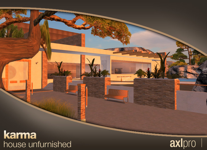 Second Life Marketplace - AXL pro box - Karma House Unfurnished