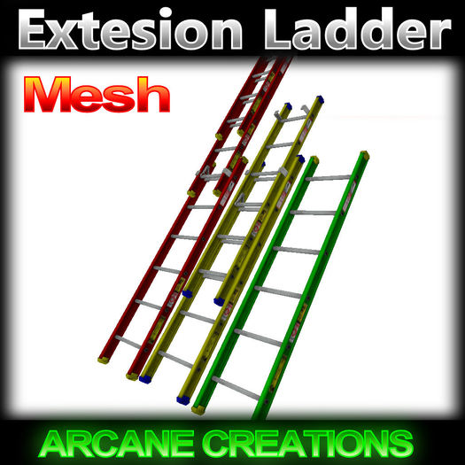 Second Life Marketplace - Mesh Extension Ladder