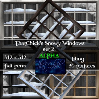 Second Life Marketplace - ~tc~ Snowy Windows Set - 2