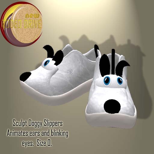 Second Life Marketplace - Slippers ANIMATED! Doggy
