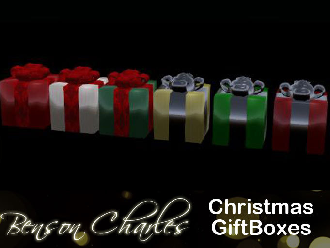 Second Life Marketplace - Benson Charles - Gift Boxes