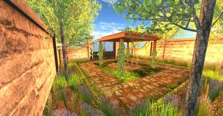 Second Life Marketplace - LOVE - LAVENDER GARDEN WITH EXTRAS