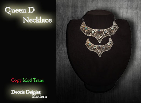 Second Life Marketplace - [..::DD::..] Queen D Necklace