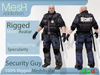 Second Life Marketplace - [MA] Rigged mesh avatar Security guy (boxed)
