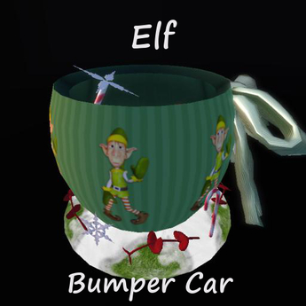 Second Life Marketplace - Christmas Bumper Cars - No Copy