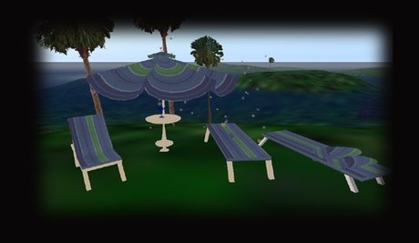 Second Life Marketplace - Texture Changing Pool & Beach Table Set *CHB*