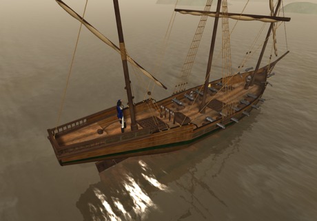 Second Life Marketplace - SSS Polacre (pirate battle ship)