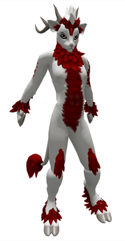 Second Life Marketplace - Luskwood Ruby Kirin Avatar - Male - Complete ...