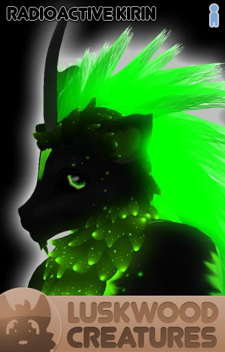 Second Life Marketplace - Luskwood Radioactive Kirin Avatar - Male ...