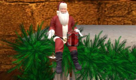 Second Life Marketplace - CJ Christmas Deco for Fireplace