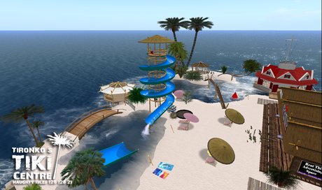 Second Life Marketplace - SPLASH & SLIDE Waterslide Water Slide