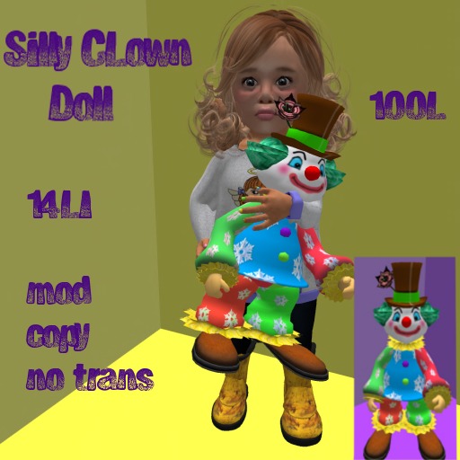 Second Life Marketplace - Silly Clown Doll