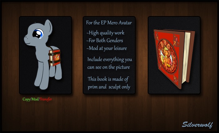 Second Life Marketplace - [SW] The AppleJack Red Book (Belt Included!)