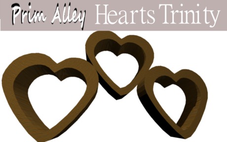 Second Life Marketplace - Prim Alley Heart Trinity