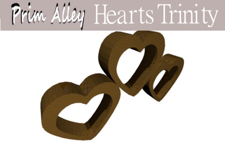 Second Life Marketplace - Prim Alley Heart Trinity